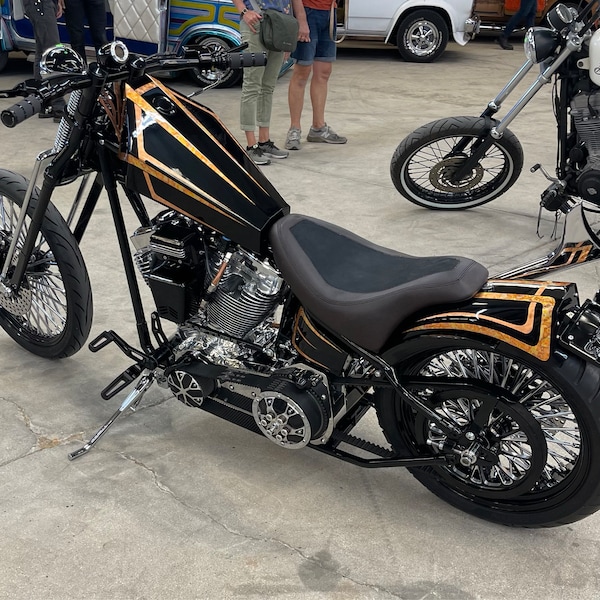 Custom Harley Part Engraved Shifter Linkage, One of a Kind, Customized ...