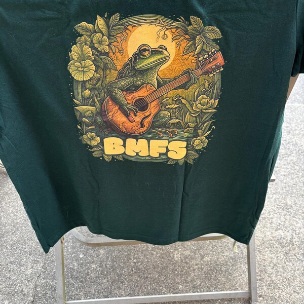 BMFS Creek Frog Sticker, Billy Strings, Bluegrass, Fan Art, Vinyl ...