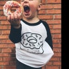 9, Gray and Black, Nine Birthday Shirt, Number Nine Shirt, 9th Birthday ...