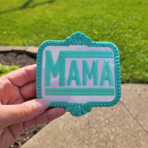 Mama Patch, Trucker Hat Patches, Turquoise Patch, Rodeo Patch, Cowboy ...