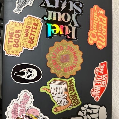 Horror Movie Villains Inspired Sticker Collection Handmade - Etsy