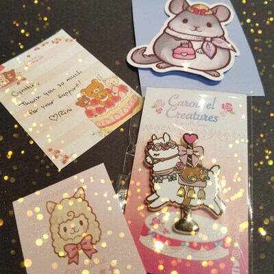 CCS Guardians Carousel Enamel Pins - Etsy