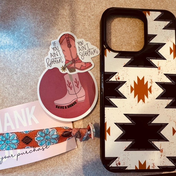 Cowboy Roper Aztec / iPhone Case / Trendy / Western / Cell Phone Case ...