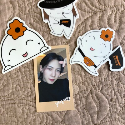 ATEEZ Hehetmon Stickers Vinyl Waterproof - Etsy