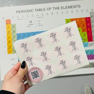 Printed Beaded Pen Care Card, Epoxy Pen Card, Glitter Pen Care Card ...