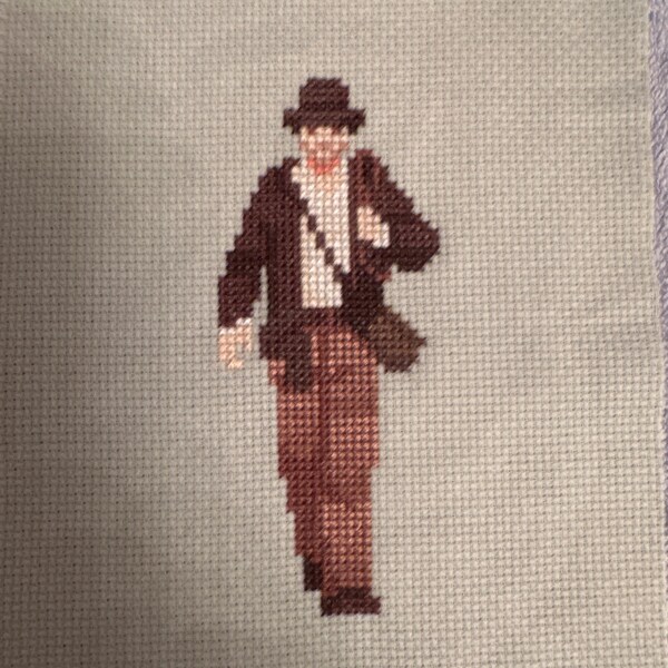 Indiana Jones PDF Cross Stitch Pattern - Etsy