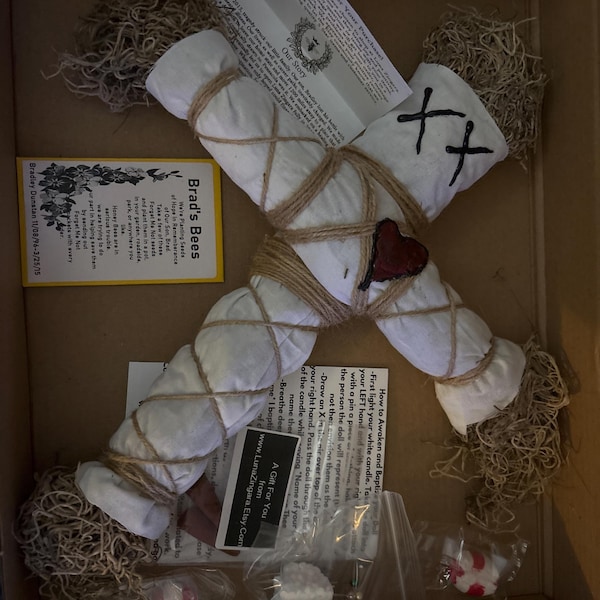 Real Voodoo Doll, New Orleans Voodoo Doll, Voodoo Doll Kit, Voodoo ...