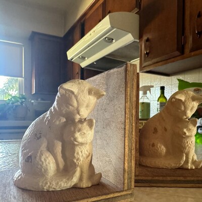 Fat Cat Figurine Chubby Cat Statue Kitty Figurine Cat Lover Gift Cat ...