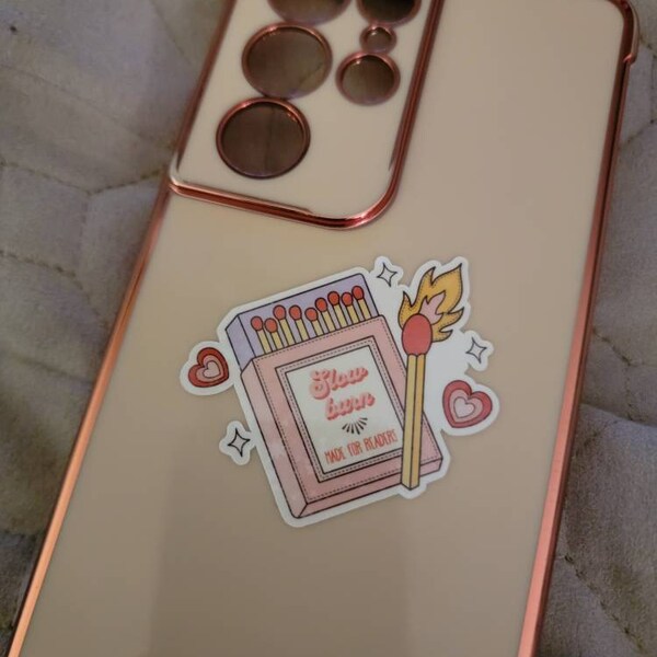 This is Fine Sticker, Funny Dog on Fire Sticker, Waterproof, Mental ...