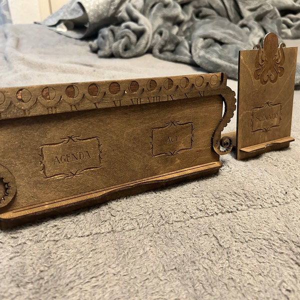 Arkham Horror LCG Agenda Stand - Etsy
