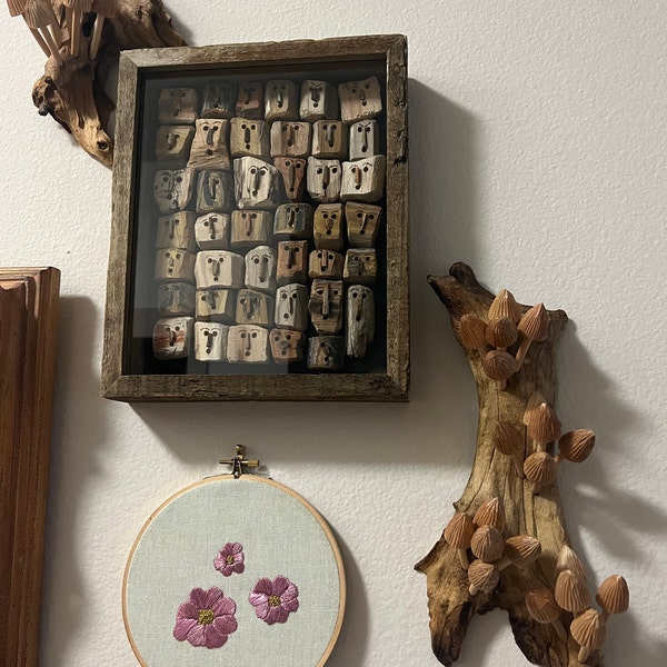 Natural Coastal Village Street 22x19x6inch Driftwood Wall Sculpture. - Etsy