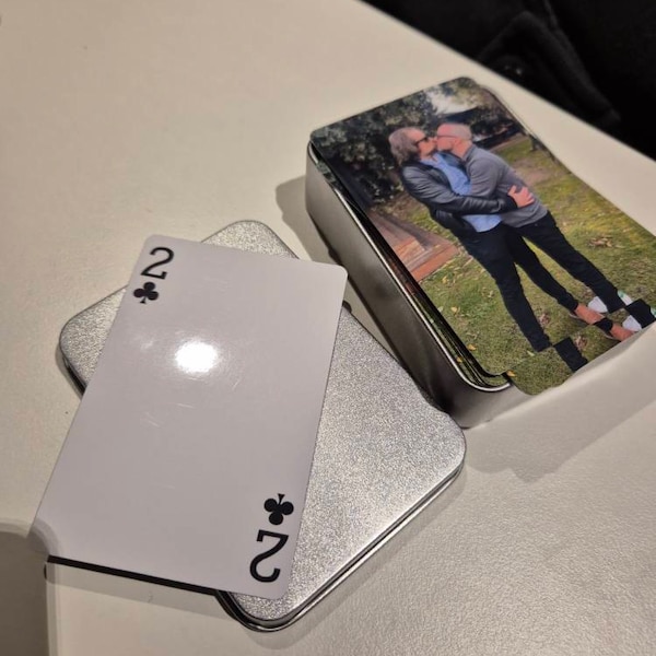 Custom Playing Cards, Personalized Photo Album Alternative, Family ...