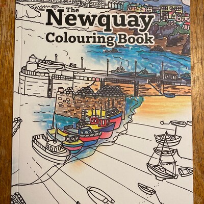 PDF Print, Cornish Cottage, Colouring In, Adults Colouring Book, Kids ...