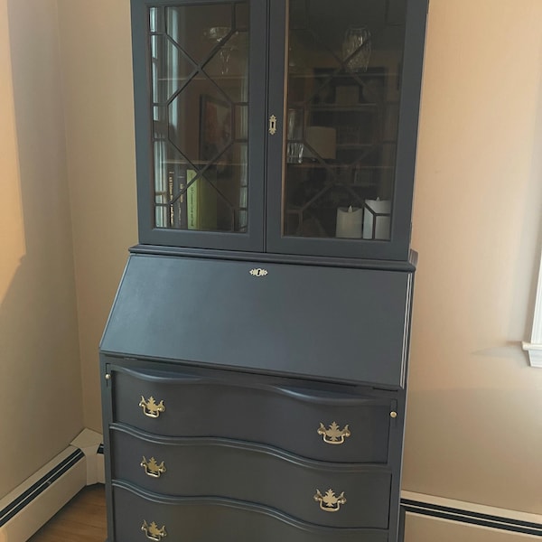 Antique Farmhouse Dresser / Sideboard With Mirror - Etsy