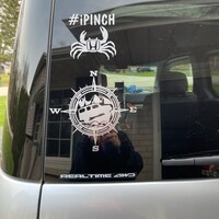 PNW Mountain Banner Vinyl Decal, Mountain Decal, Car Decal, Car Sticker ...