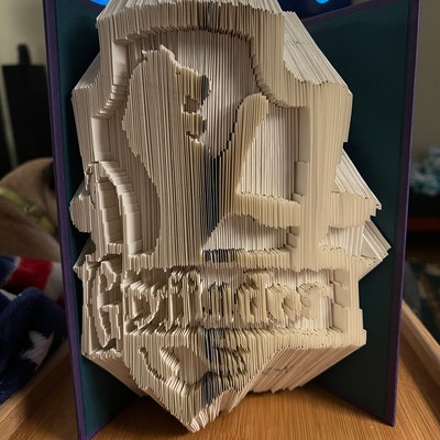 Clever Wizard Combination Cut and Fold Book Folding Pattern - Etsy