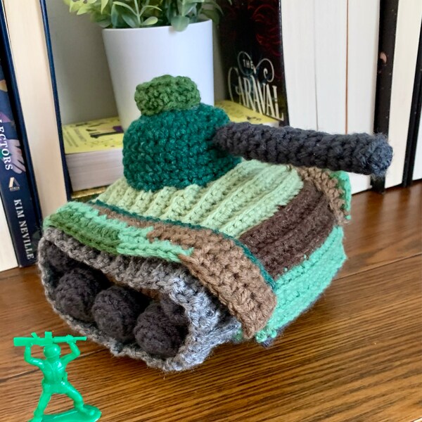 Crochet Army Tank Toy Pattern Only - Etsy