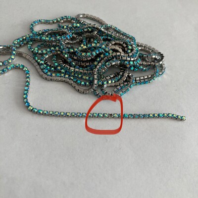 1-10 Meter Wire Mesh 12mm Crafting Material, Tubular Mesh Ribbon Mesh ...