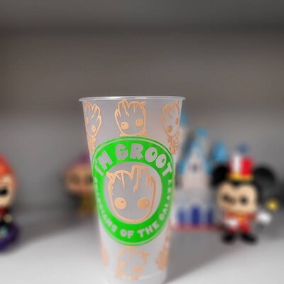 I Am Groot Cup 24 Oz, Galaxy Svg, Movie Cup, Groot Full Wrap, Svg Cold ...