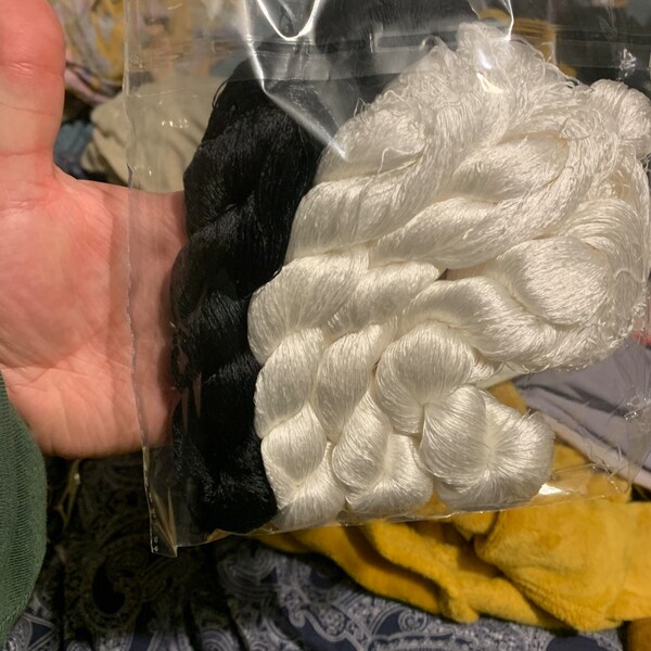 80 Spools Colors Most Commonly Used Hand-dyed Purely Natural Mulberry ...