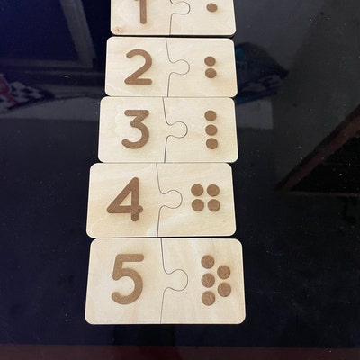 Math Puzzle Laser Cut File, Laser Cut Puzzle File, Wood Math Board ...