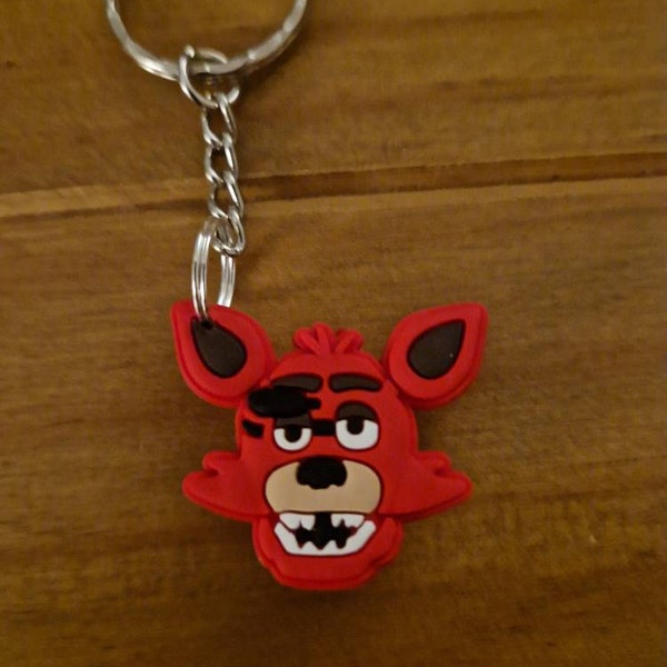 Five Nights at Freddy's Keyrings/keychains | Gaming Cartoon Cute Emo ...