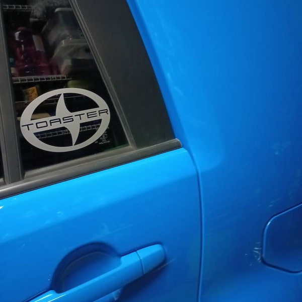 Scion Xb Toaster Window Decal Sticker - Etsy