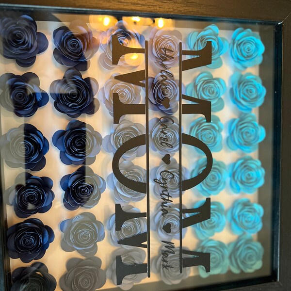 Apple Teacher Flower Frame/teacher Appreciation Gift/teacher Name Frame ...