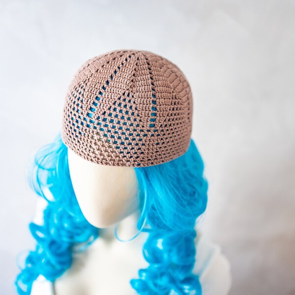 Boho Crochet Hat Written Pattern Color Mix Beanie Crochet Pattern PDF ...