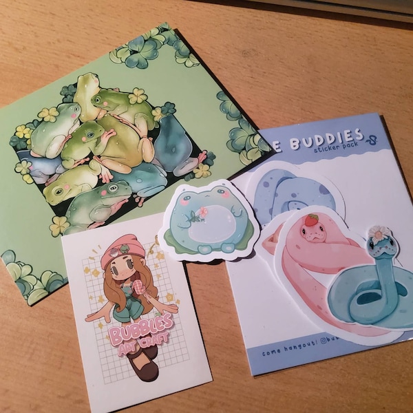 Snake Stickers | Snake Buddies | Snake With Hats | Sticker Pack ...