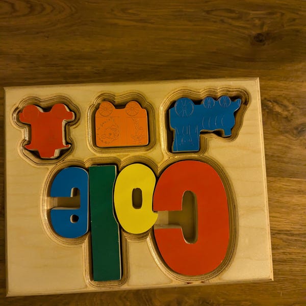 Custom Wood Puzzles – Handmade, Vibrant Busy Boards for Cognitive and ...