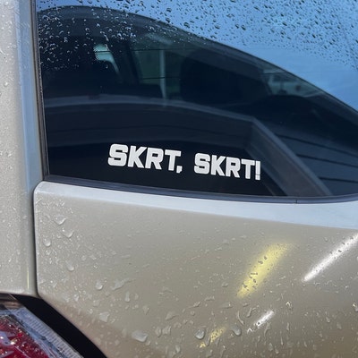 Off White Style Custom Text Vinyl Decal Window Personalized JDM ...