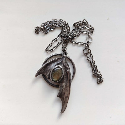 Real Butterfly Wing Necklace, Cottagecore Necklace, Nature Inspired ...