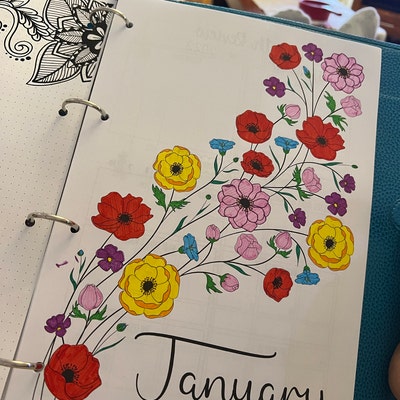 Bullet Style Journal Templates Printable Collections Pages - Etsy