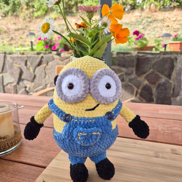 Minion Amigurumi Crochet Pattern, Bob Kevin Stuart Plushie Toy - Etsy