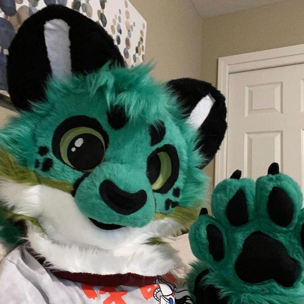 Fursuit Foam Head Base Kemono Kitty Cat Eyeblank and Teeth Options - Etsy