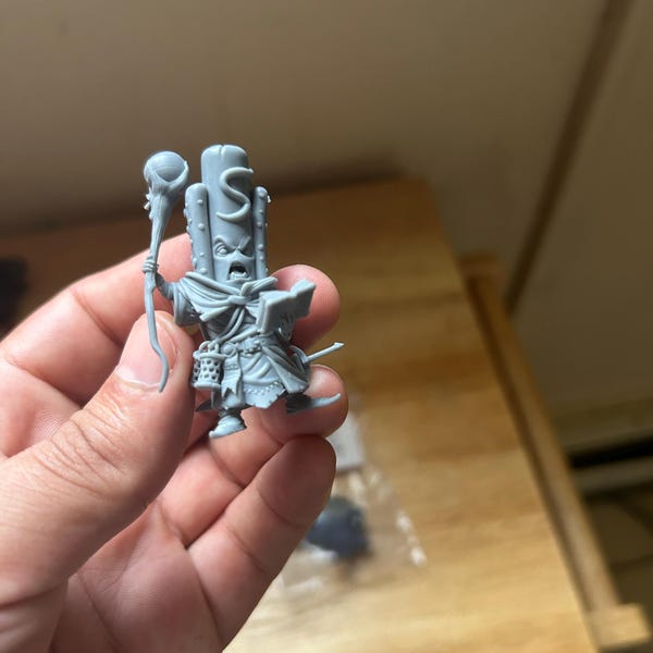 Hot Dog Necromancer--food Fight! Tabletop Gaming Dnd 32mm | 75MM - Etsy