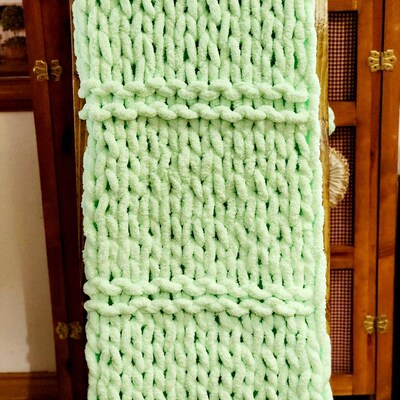 Chunky Rug Chunky Knit Carpet Giant Knit Throw Jumbo Knit - Etsy