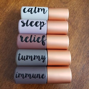 Customizable 5 Ml Labels Only - Etsy