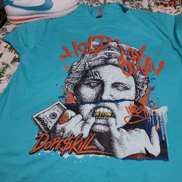 Streetwear Graphic Tee, Premium Graphic Tshirt, Dopeskill Shirt to ...