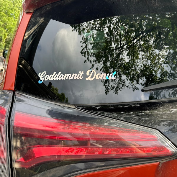 Custom Text Vinyl Decal Car Window Banner Personalized Username JDM ...