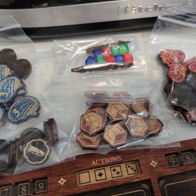 STRATA STRIKE Wooden Eldritch Horror, Arkham Horror, Elder Sign Stamina ...