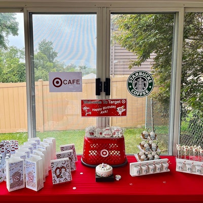 Target Party Restroom Sign /target Birthday Party/target Store Party ...