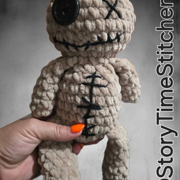 No Sew Voodoo Crochet Pattern, Voodoo Crochet, Crochet Pattern, Voodoo ...