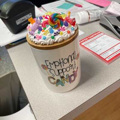 Funny Candy Jar, Motivational Gift, Custom Candy Jar, Boss Candy Jar ...