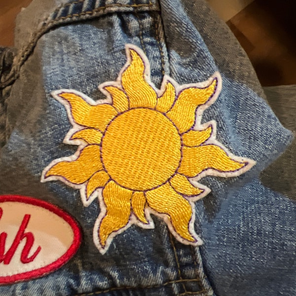 Best Day Ever Sun Embroidered Iron on Patch - Etsy