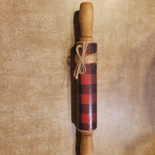 Christmas & Holiday Mini Rolling Pins Decorative Mini Rolling Pins - Etsy