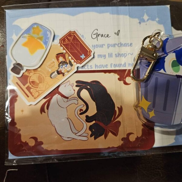 Honkai Star Rail Trash Can Acrylic Clear Charms - Etsy