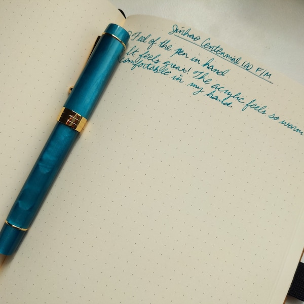 Jinhao 100 Centennial Teal Resin Fountain Pen, Ef/f/m/bent Nib Gold ...