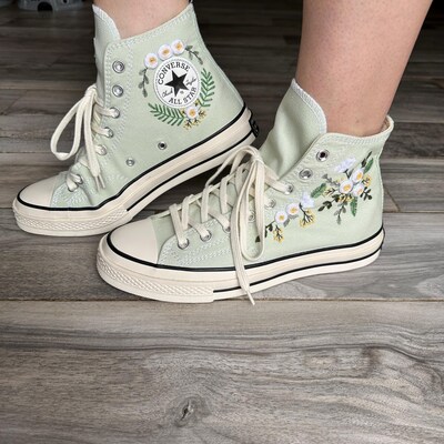 Embroidered Converse/ Converse Custom Constellation Embroidery ...
